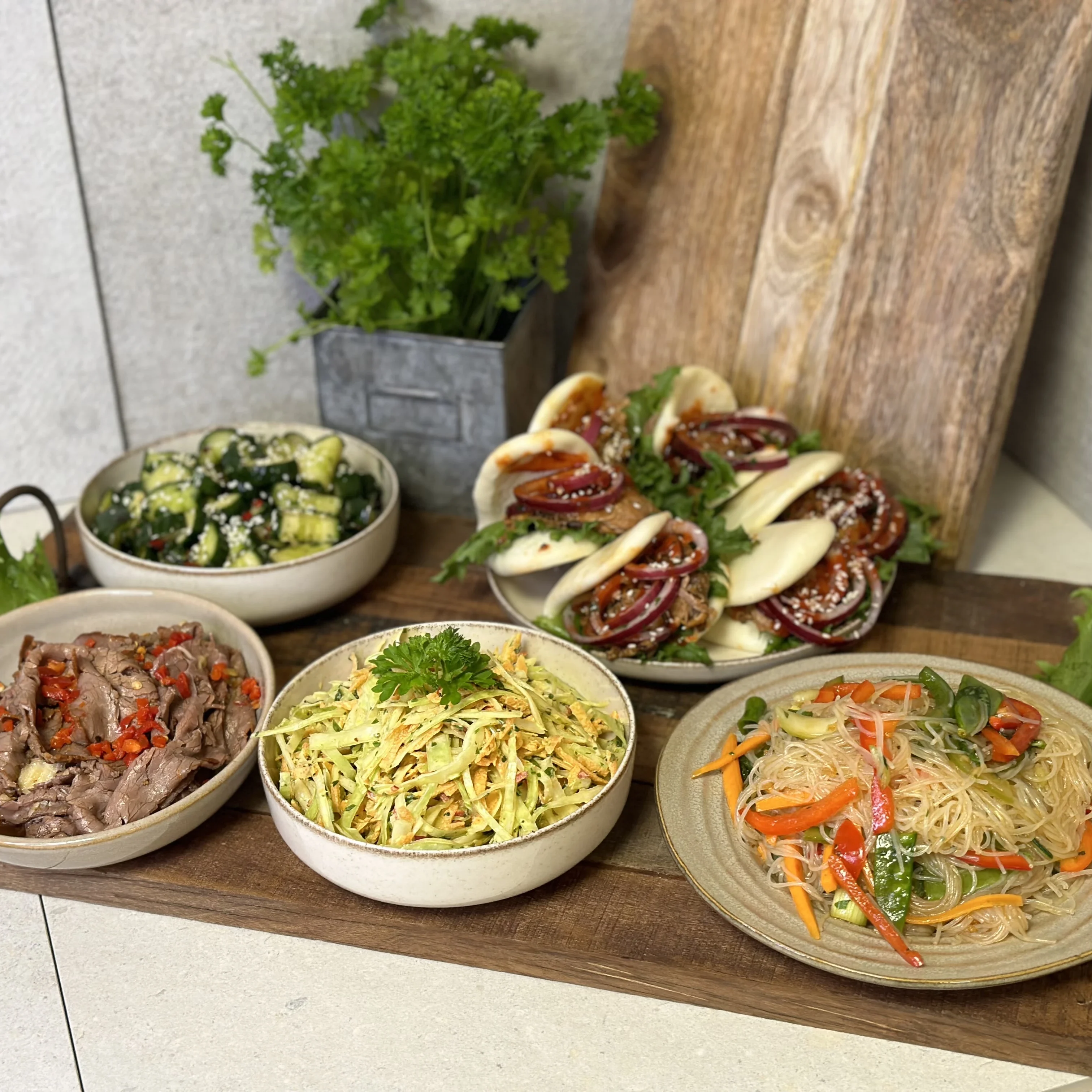 Asiatisk buffé | Catering ICA Kvantum Falkenberg