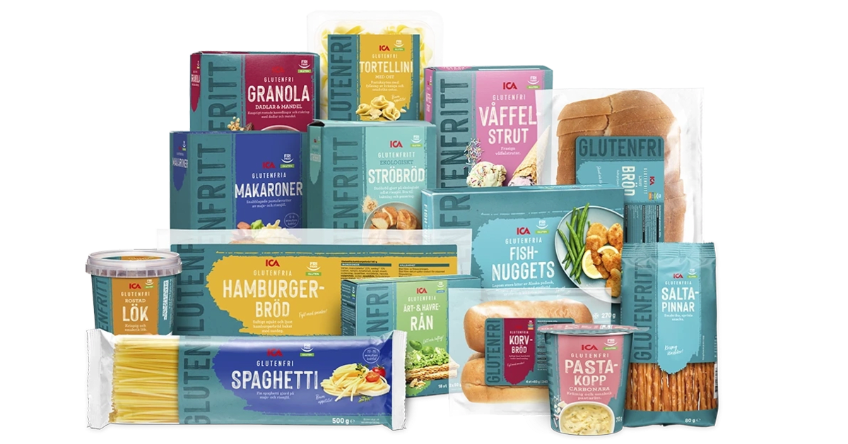 ICAs glutenfria sortiment | ICA