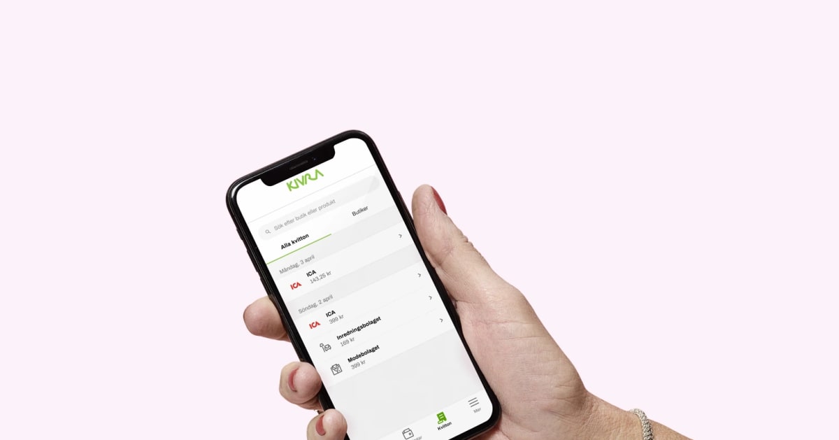 Så fungerar digitala kvitton | ICA