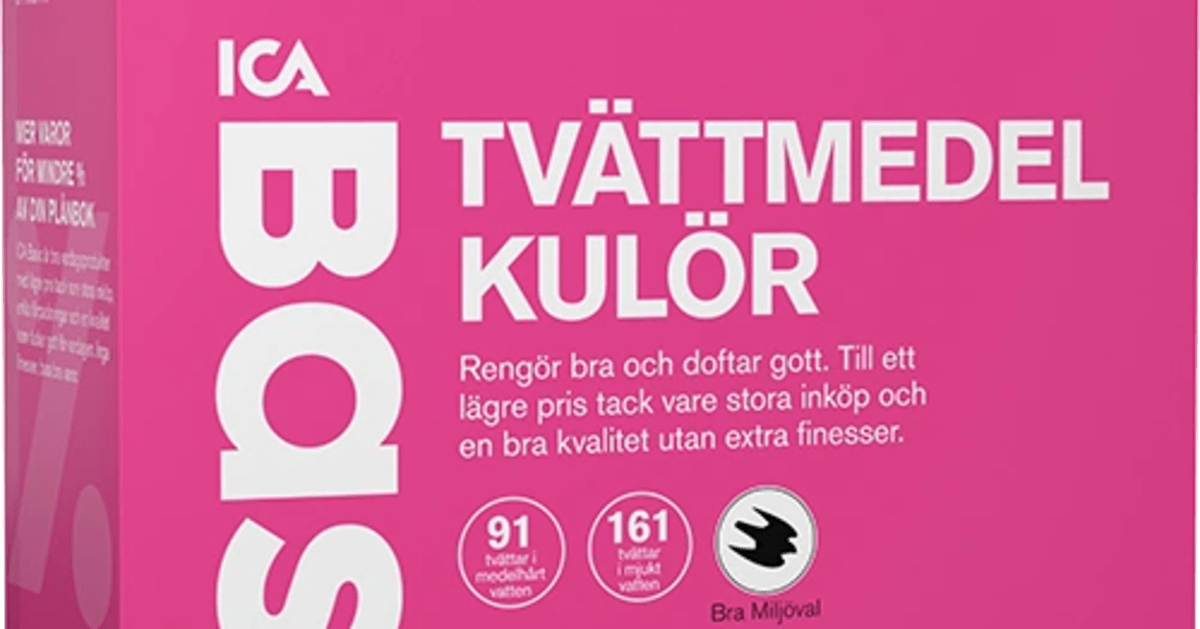ICA Basic - Tvätt, disk & rengöringsprodukter | ICA