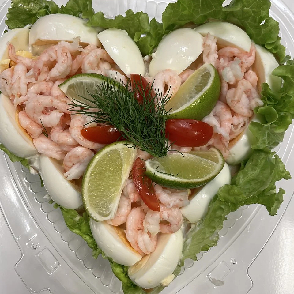 Smörgåstårtshjärta | Catering ICA Maxi Arninge