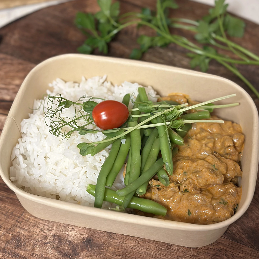 Biff stroganoff med ris | Catering ICA Kvantum Falkenberg