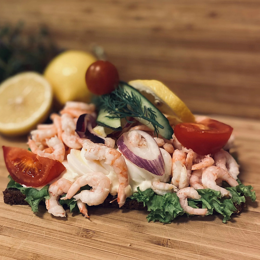 Delins stora räksmörgås | Catering ICA Supermarket Ljungskile