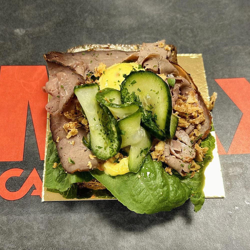 Smörrebröd rostbiff | Catering ICA Maxi Bålsta