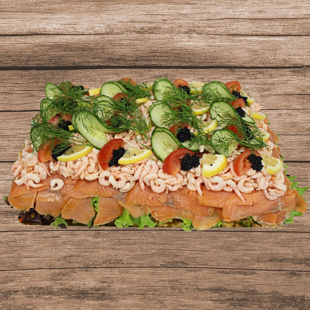 Lax- & räktårta | Catering ICA Signalen, Linköping