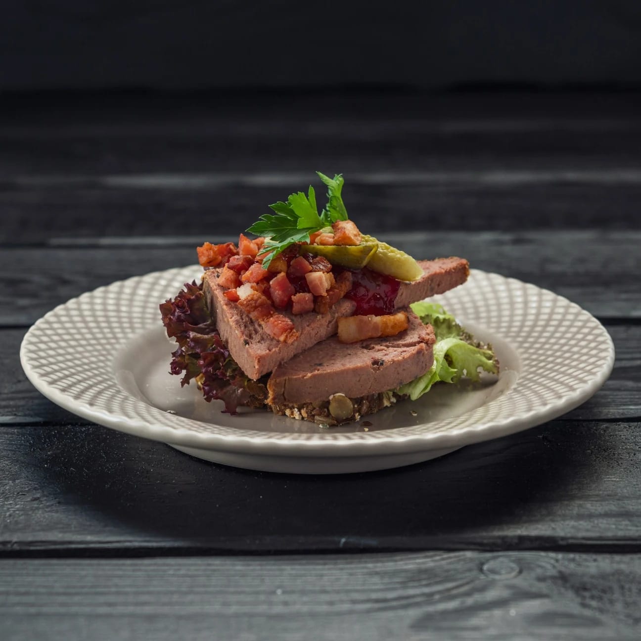 Smörrebröd leverpastej | Catering MAXI ICA Stormarknad Flygstaden