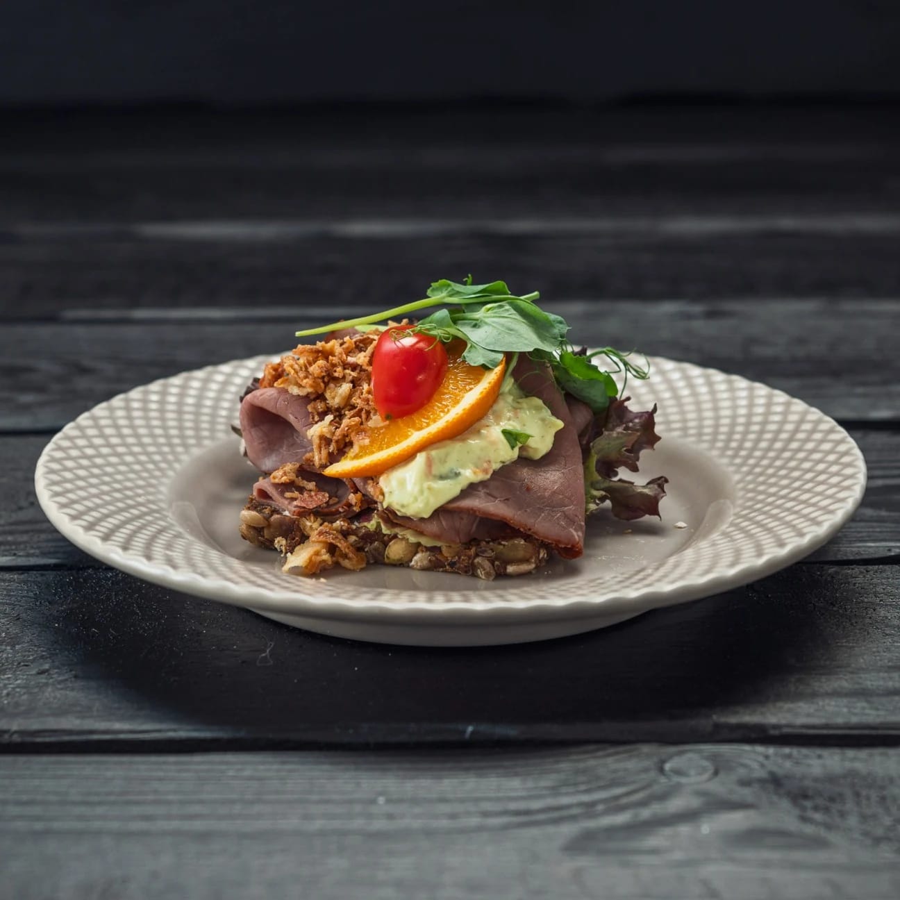 Smörrebröd rostbiff | Catering MAXI ICA Stormarknad Flygstaden