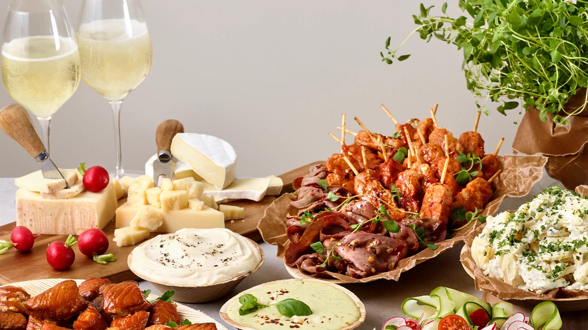 Beställ din catering hos ICA Nära Norrviken i Sollentuna