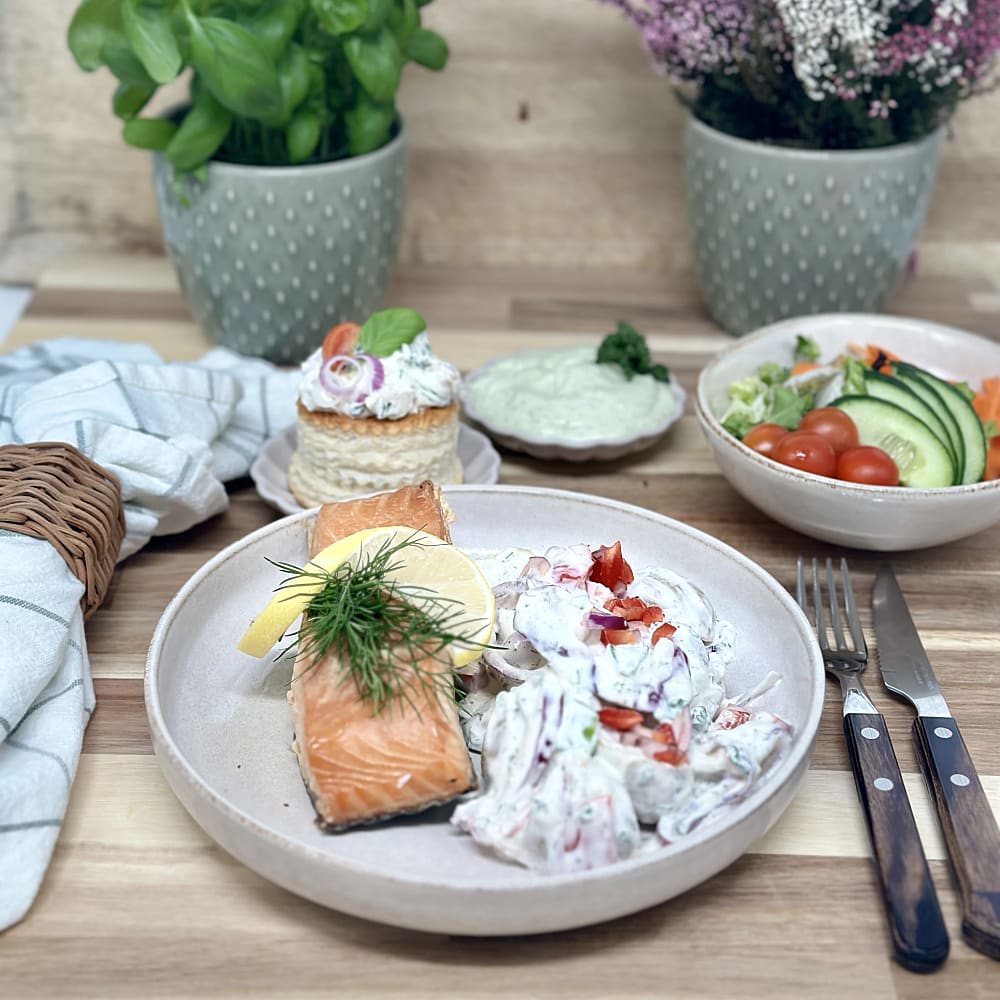 Klassisk buffé fisk | Catering ICA Kvantum Kungsbacka