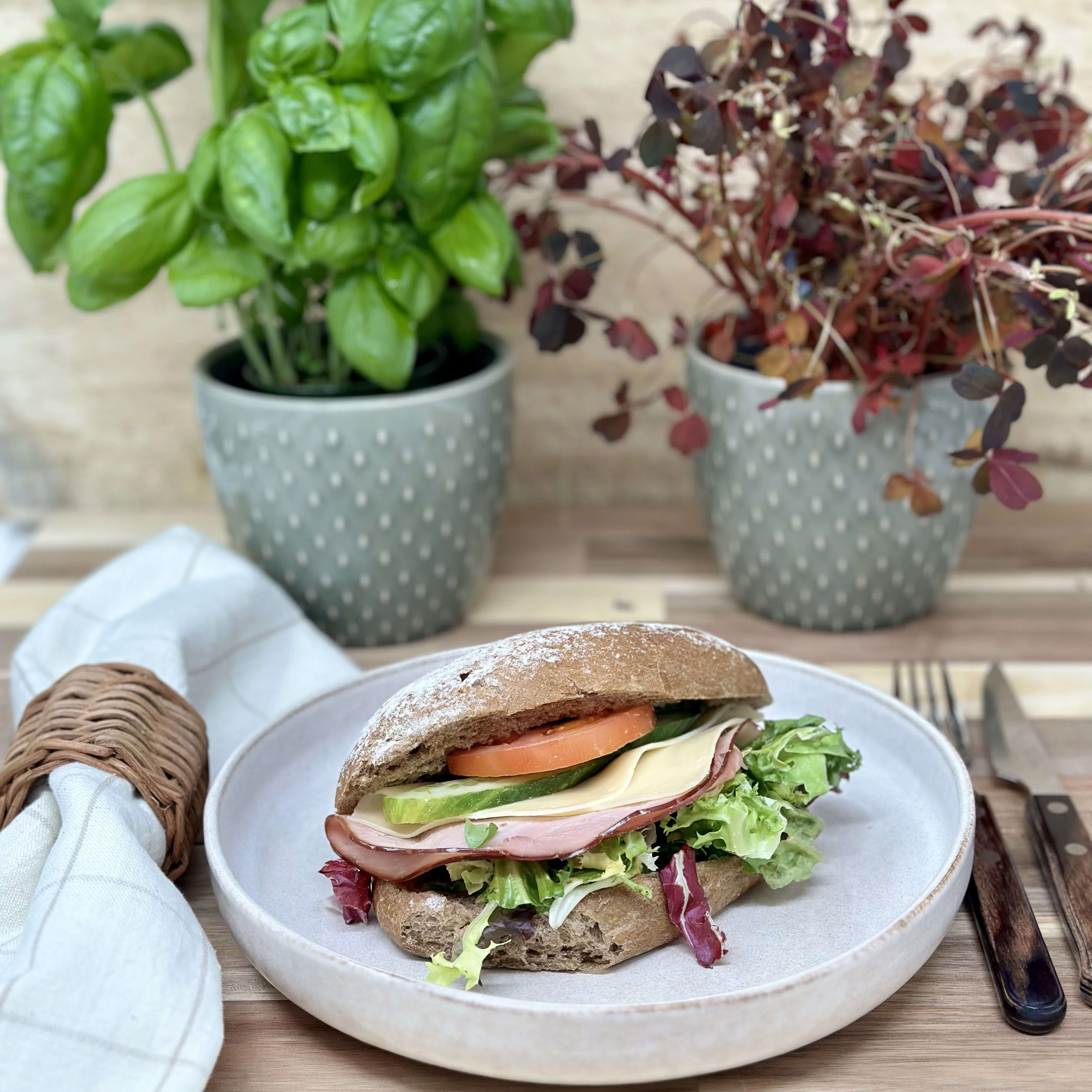 Fralla med ost och skinka | Catering ICA Kvantum Kungsbacka