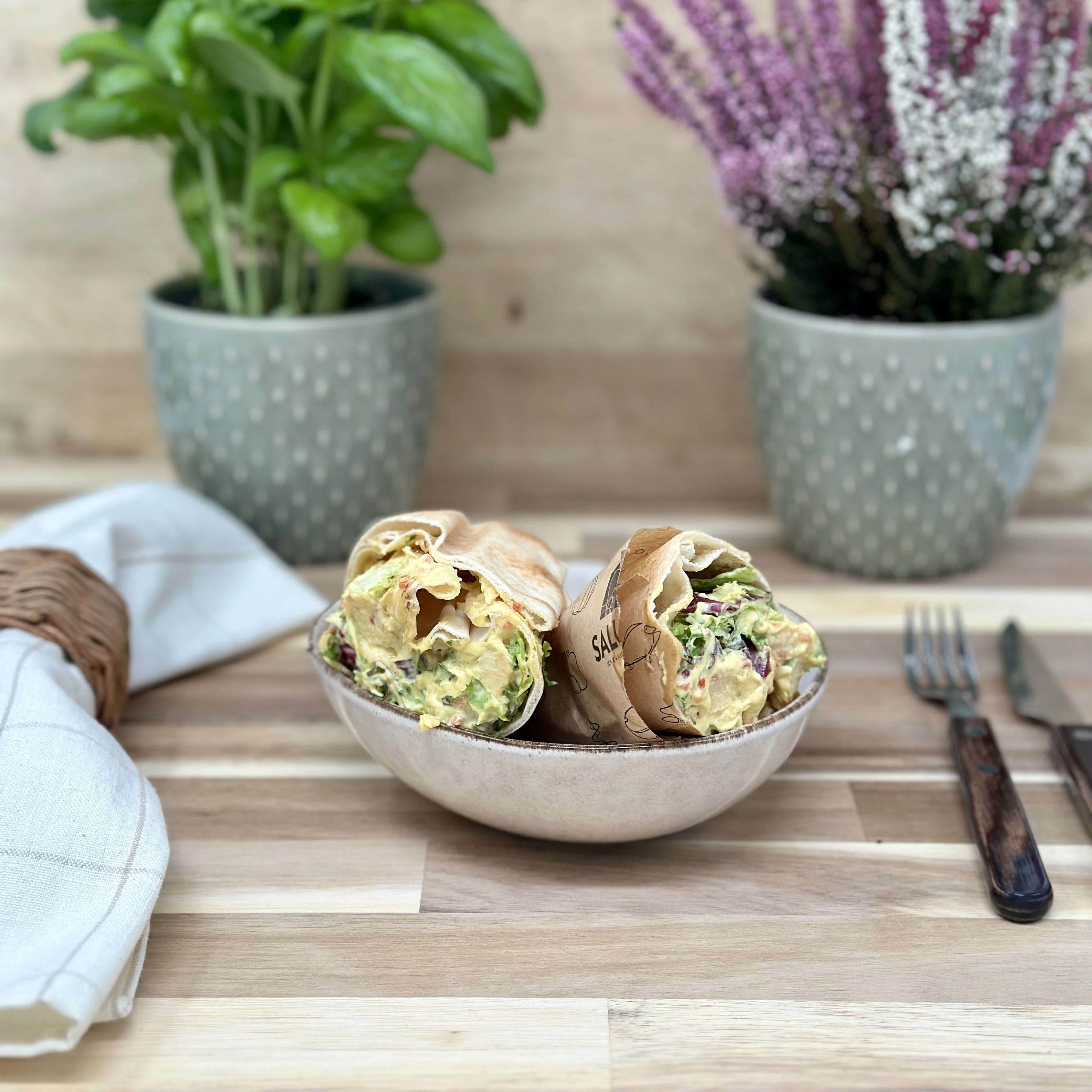 Wrap med kycking | catering ica kvantum kungsbacka