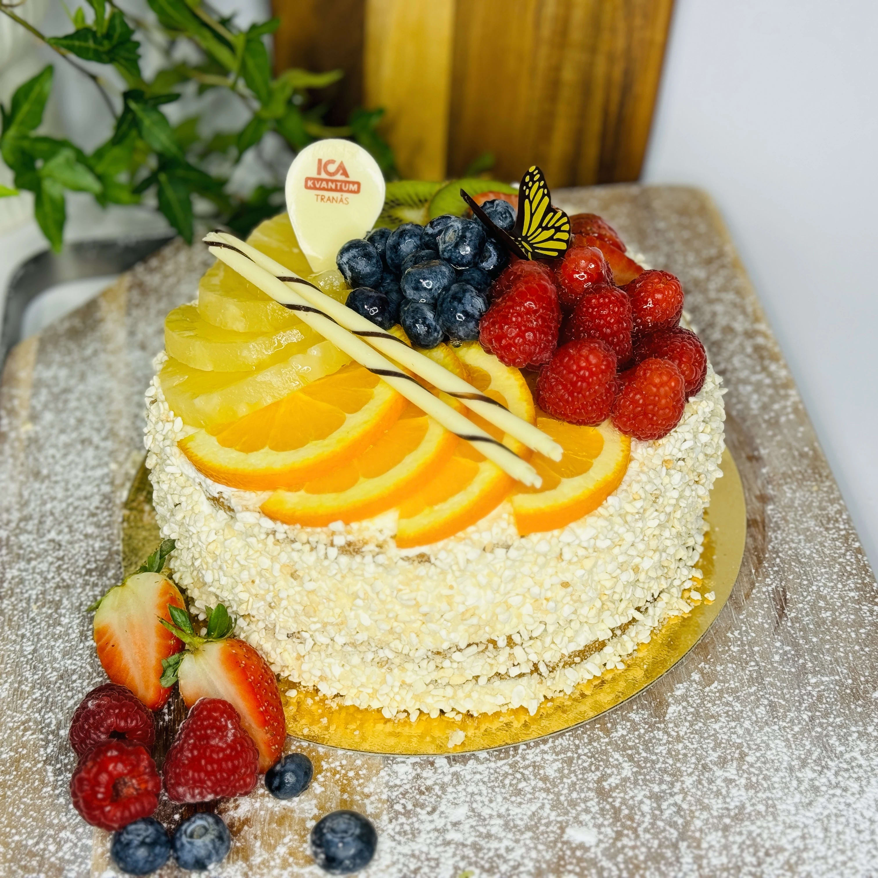 Frukt- & bärtårta | Catering ICA Kvantum Tranås