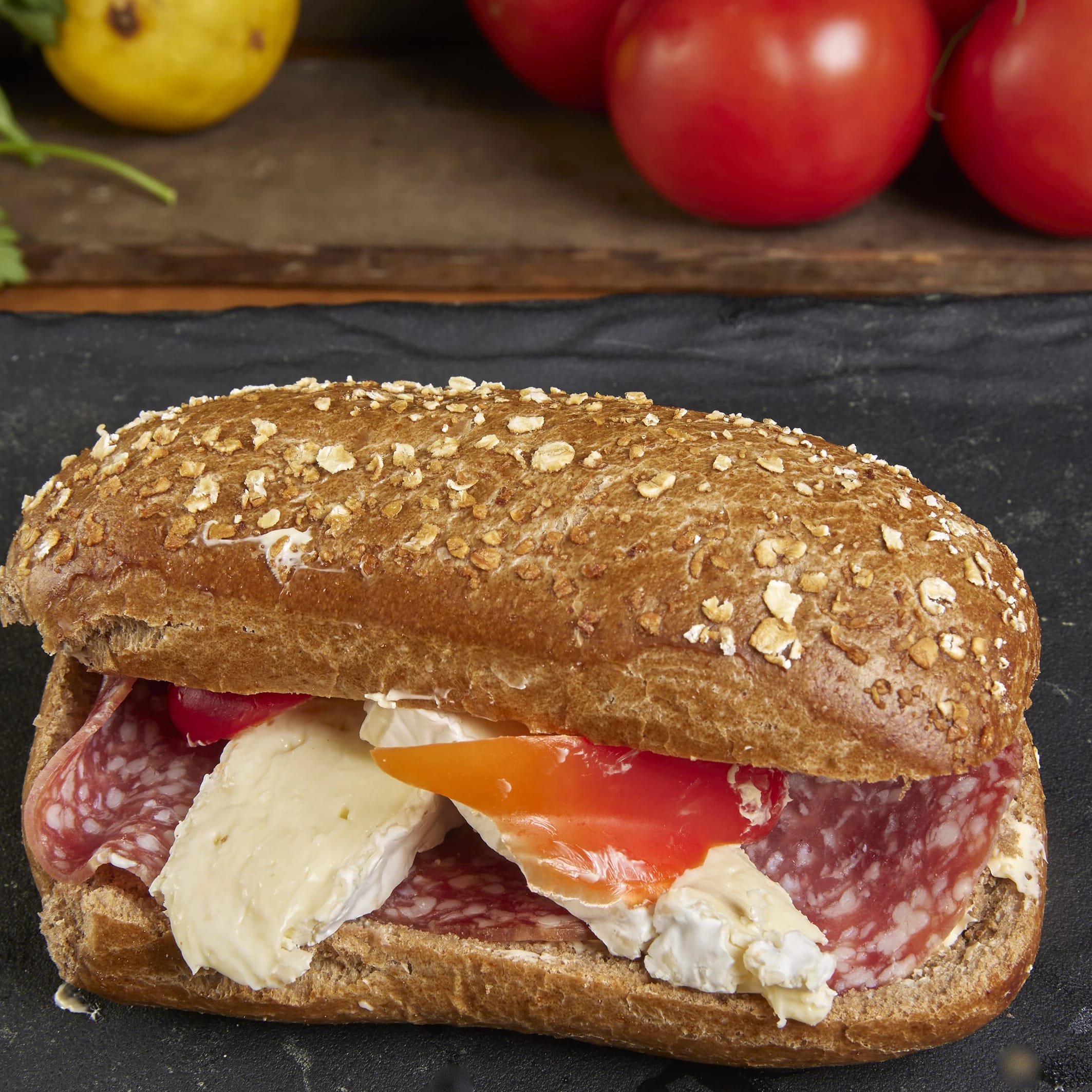 Fralla med salami & brie | Catering ICA Kvantum Norremark