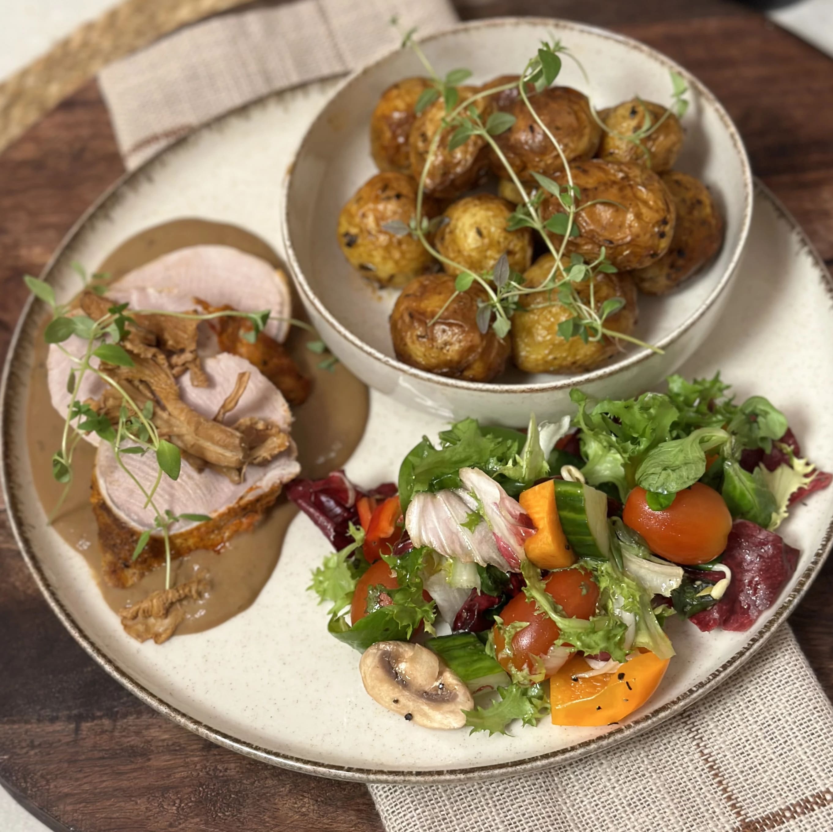 Fläskfilémeny | Catering ICA Kvantum Falkenberg