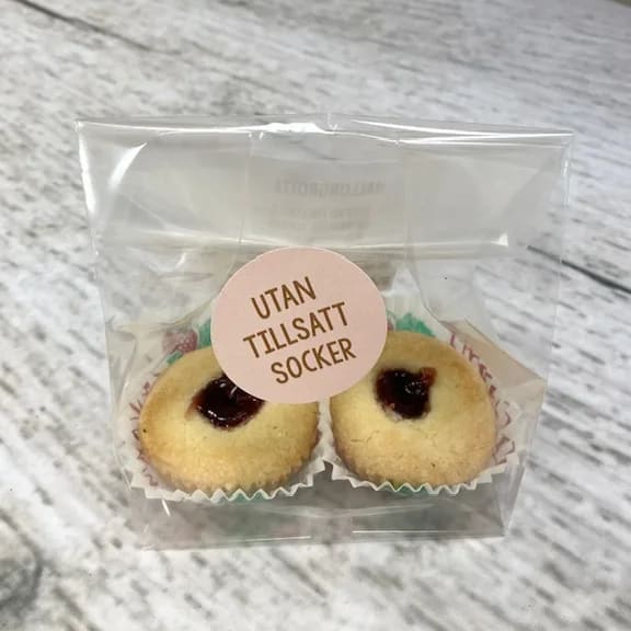 Hallongrottor Utan vanligt socker | Catering ICA Maxi Boglundsängen