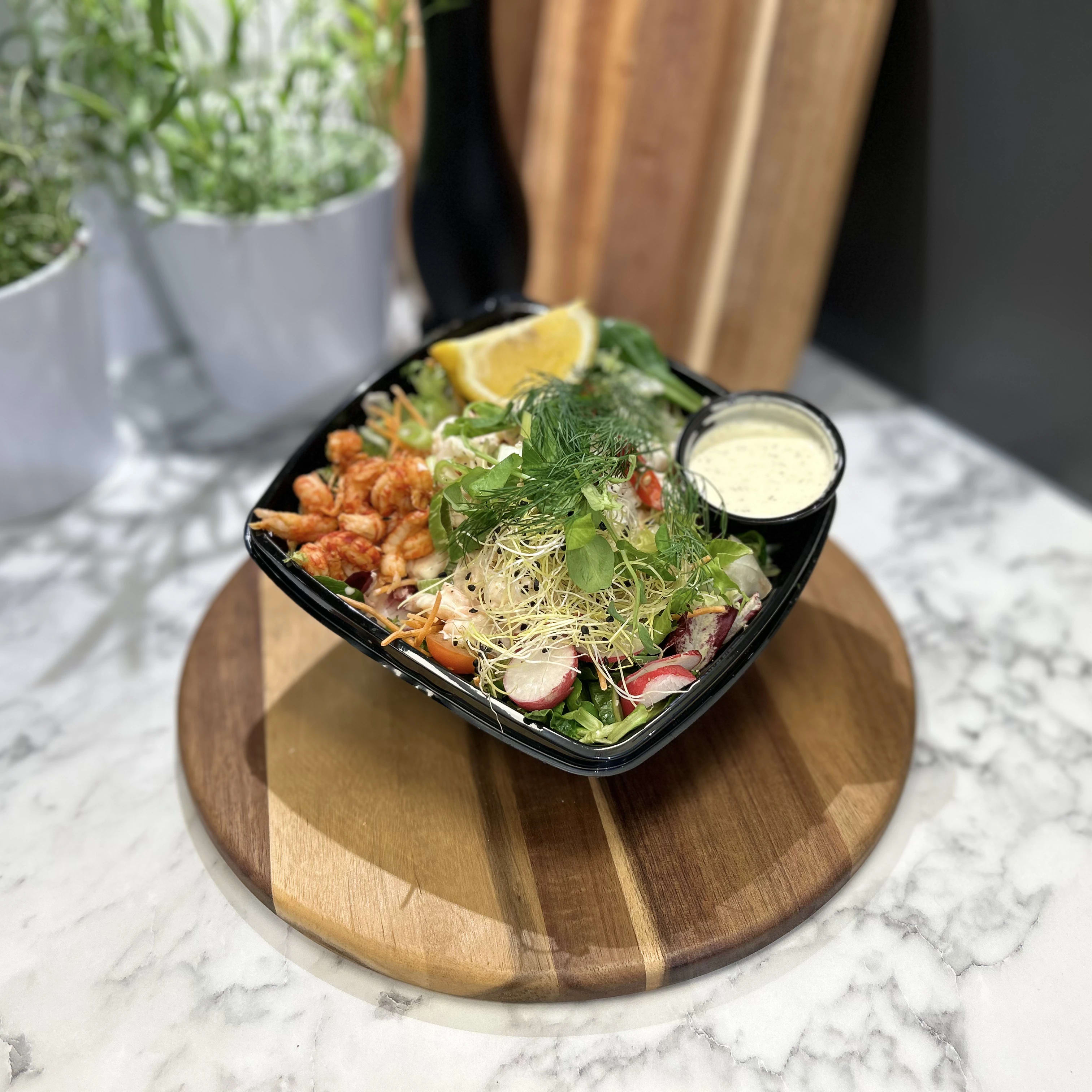 Sallad med räkor | Catering ICA Maxi Burlöv