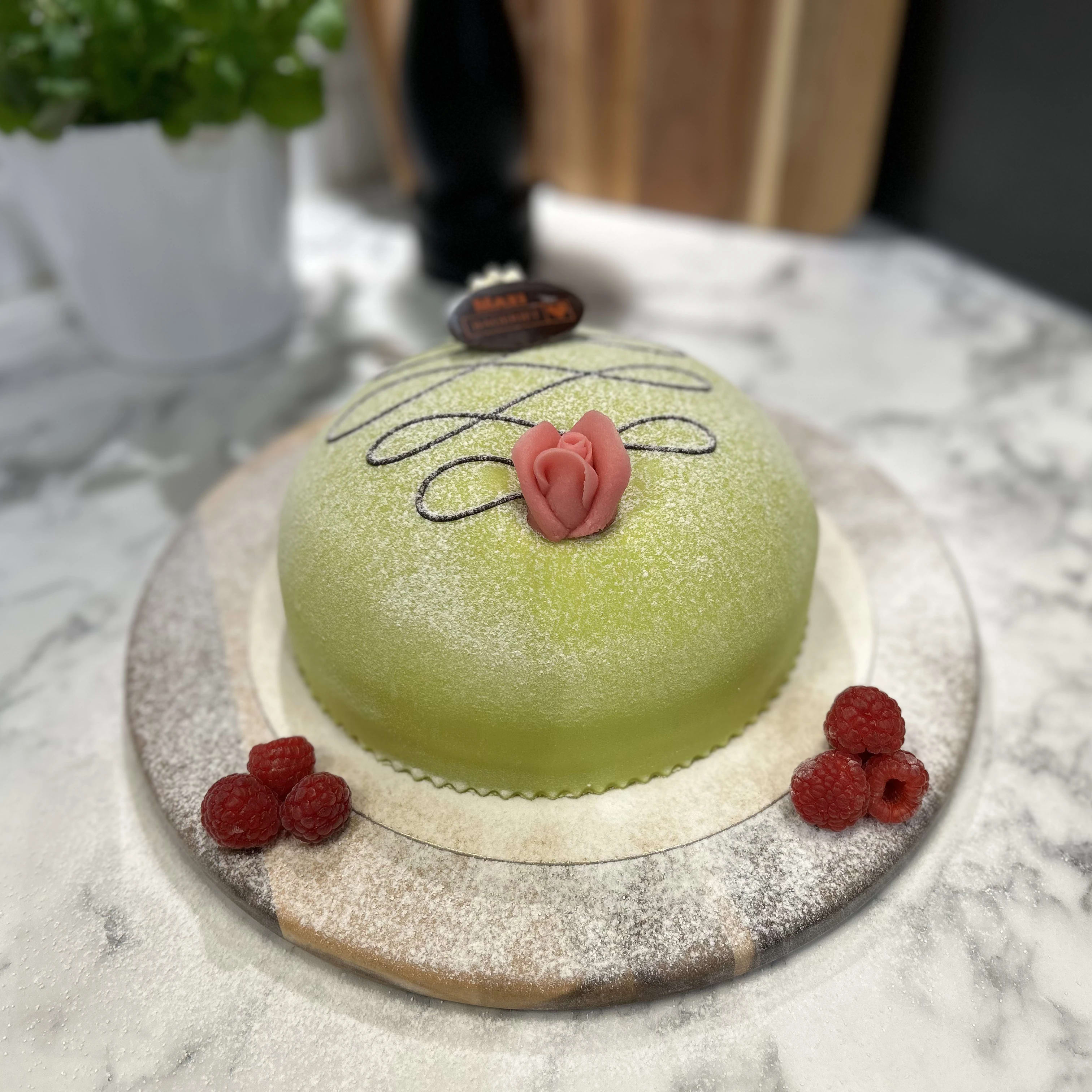 Prinsesstårta grön | Catering ICA Maxi Burlöv