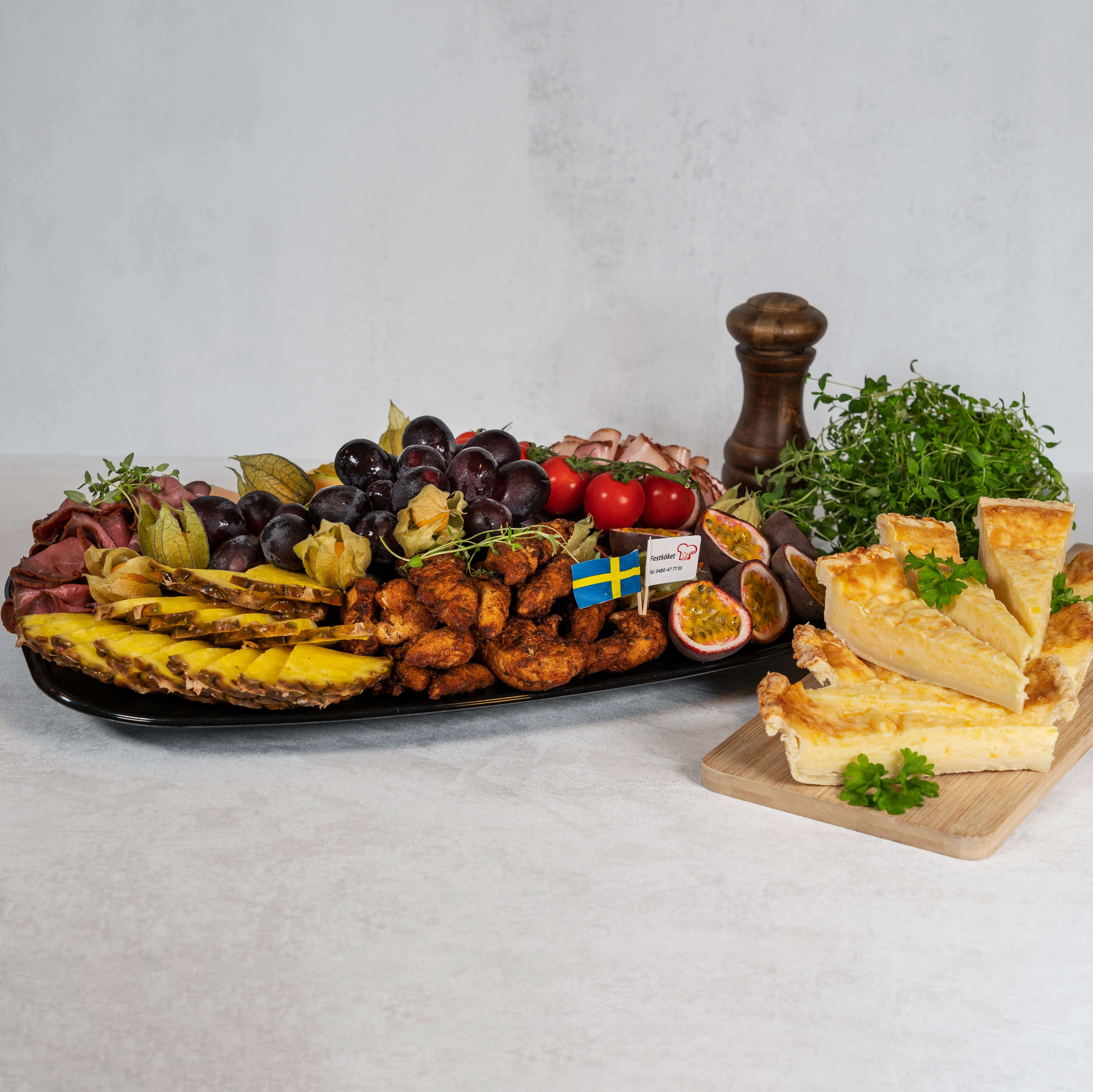 Exotisk bricka | Catering ICA Maxi Kalmar