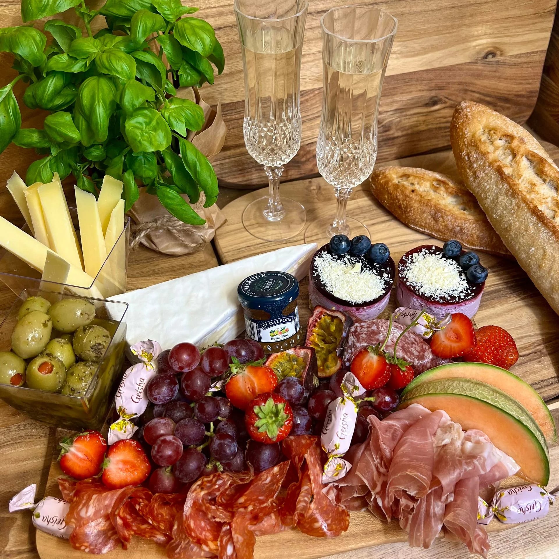 Plockbricka Delux för 2 | Catering ICA Kvantum Ale