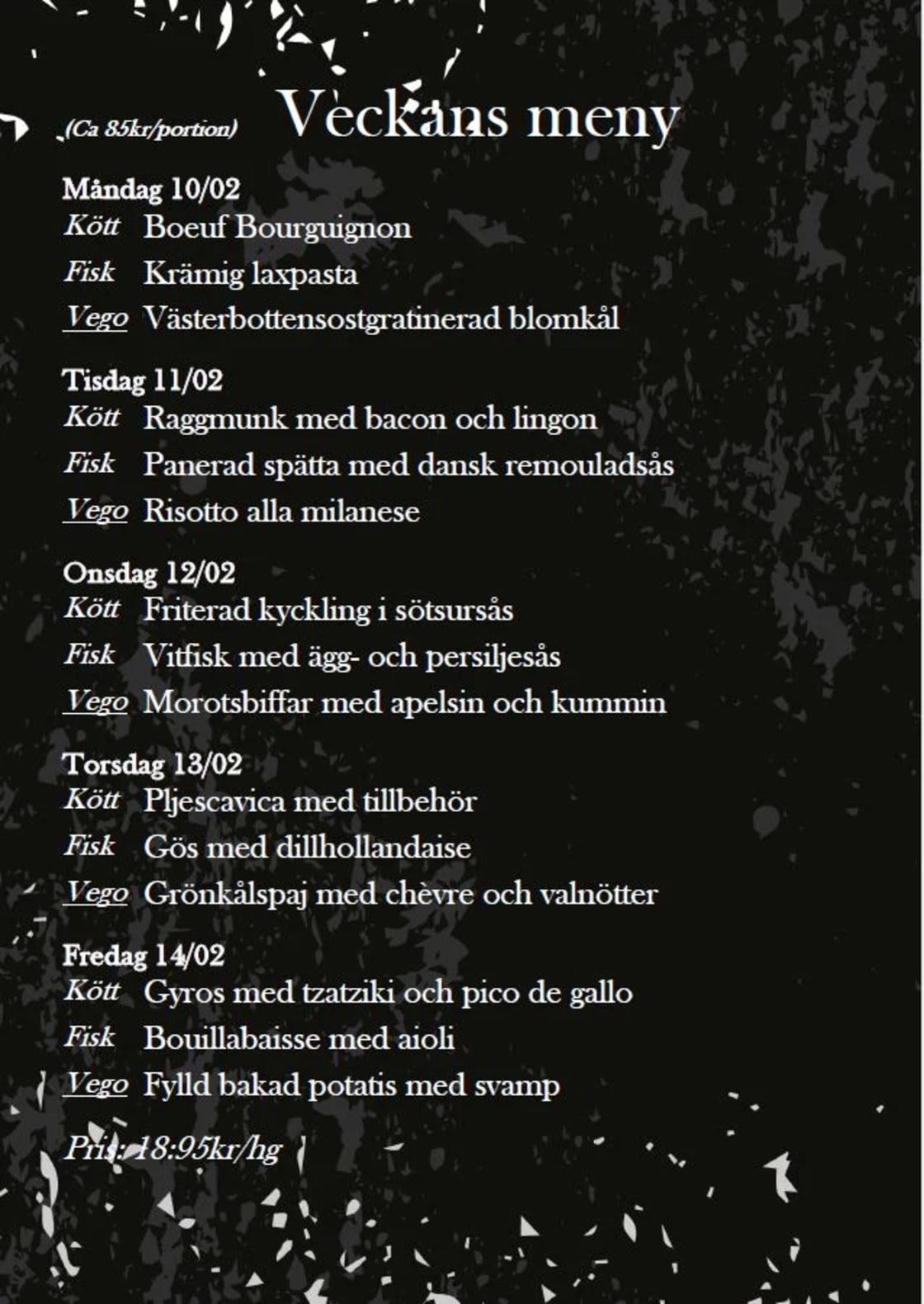 Veckans meny - Lunch - ICA Kvantum Liljeholmen | ICA