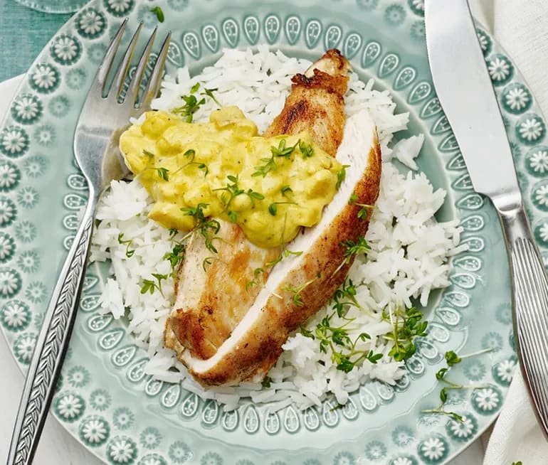 Kyckling med curry och äpple | Recept ICA.se