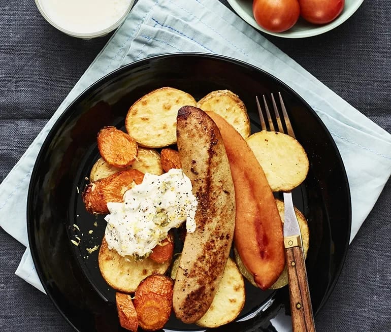 Thüringer bratwurst med cornichoner | Recept ICA.se