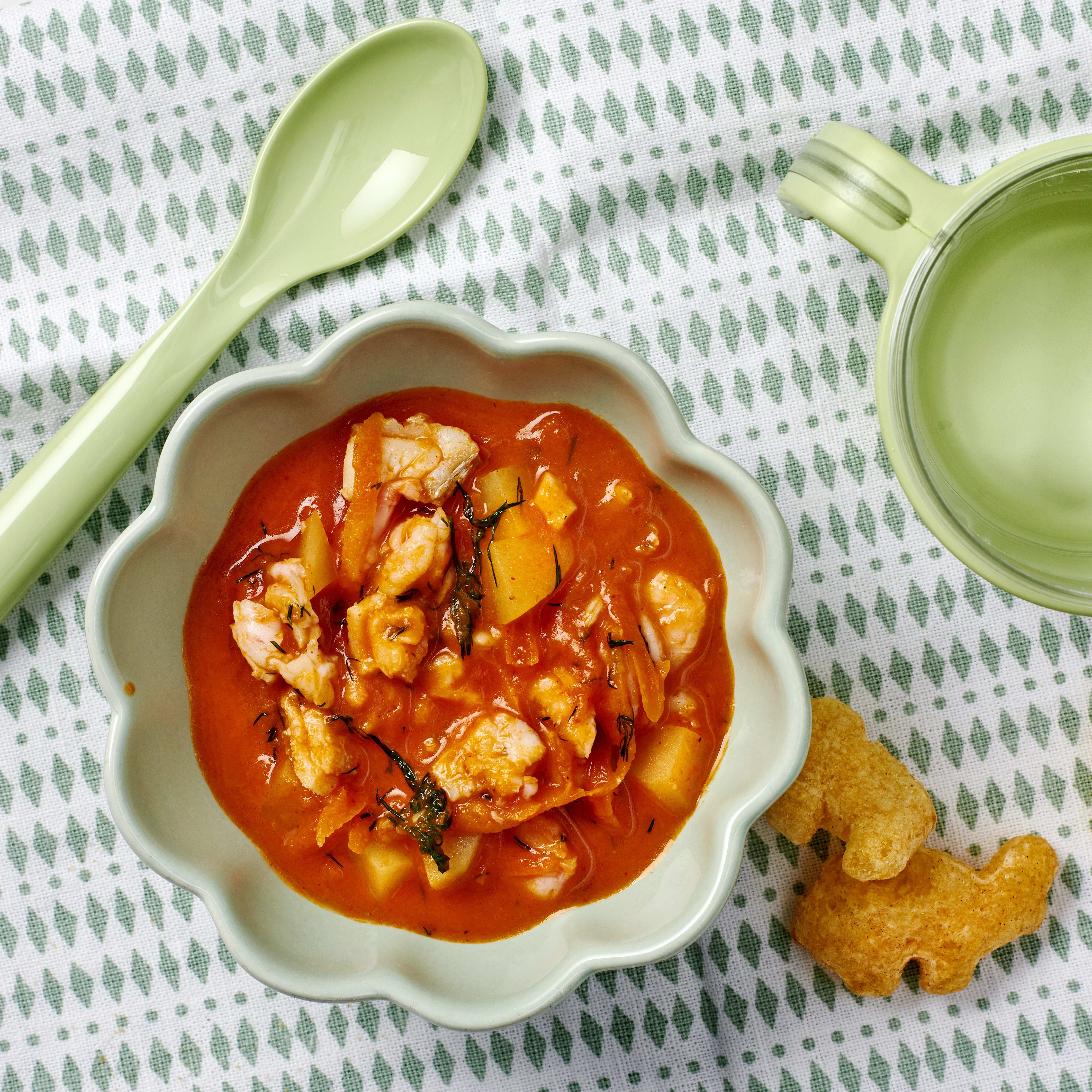 Fiskgryta med räkor | Recept ICA.se