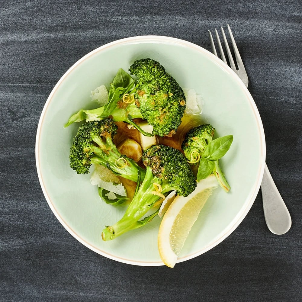 Råstekt broccoli med brynt smör och vitlök | Recept ICA.se