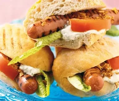 Hot dogs panini | Recept ICA.se