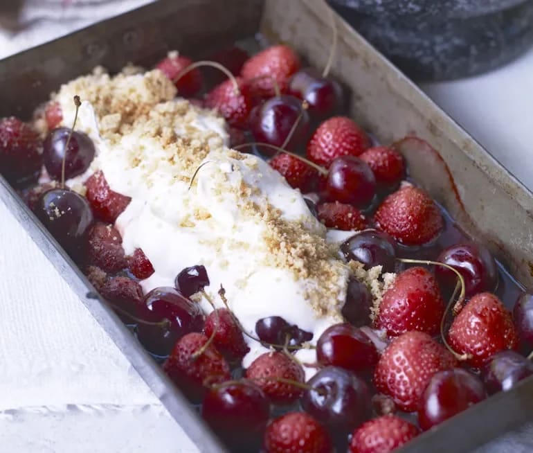 Bakade bär | Recept ICA.se