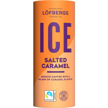 Iskaffe Ice Salted Caramel Fairtrade 230ml Löfbergs | Handla online ...