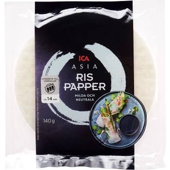 Rispapper Ica Asia, 140g | Nätmat
