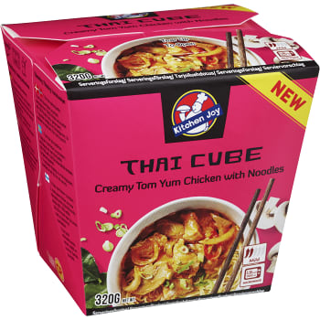 Thai Cube Kyckling Med Nudlar 320g Kitchen Joy | Handla online från din ...